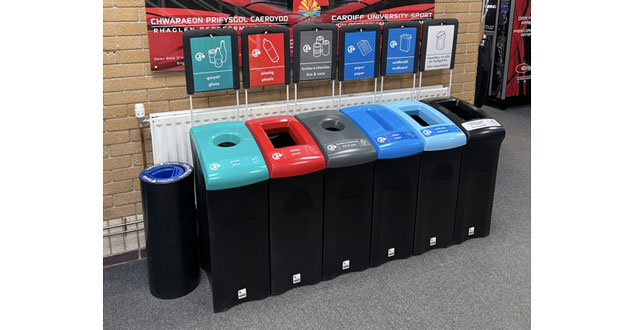 Over 10,000 new Leafield bins at Cardiff University - FMJ