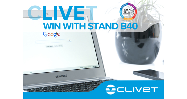 Clivet at HVACRLive'23: Come and see us on Stand B40 to engage and win big with Clivet products ...