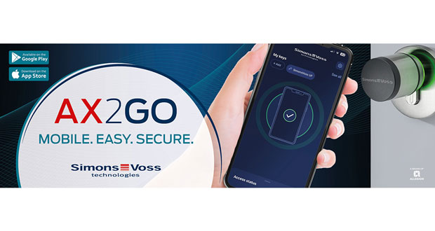 SimonsVoss introduces new AX2Go Mobile Key for smartphone-based access ...